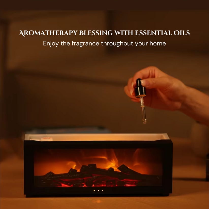 aldorian™-Fireplace Aroma Diffuser Humidifier