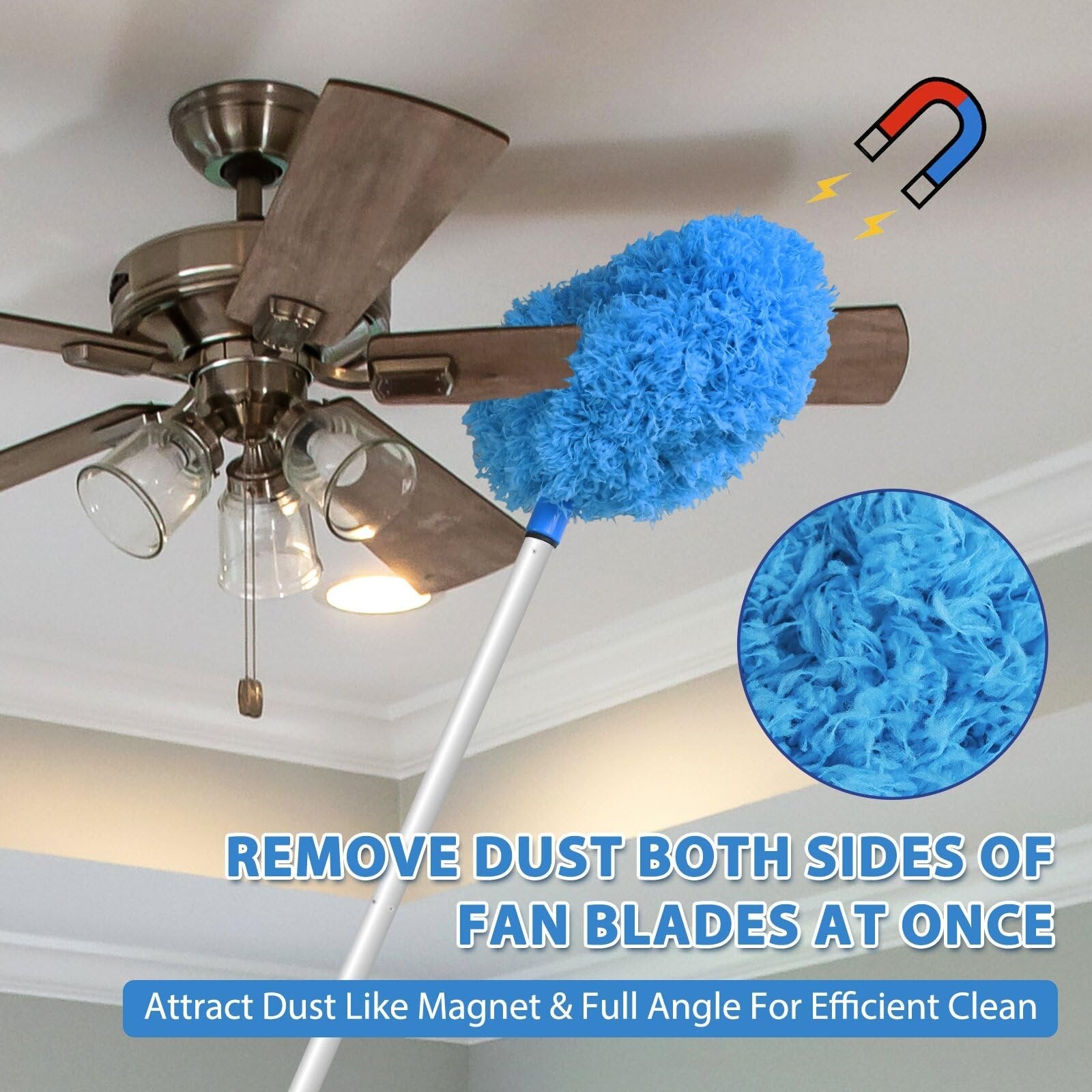 aldorian™-Ceiling Fan Cleaner Duster with Extension Pole