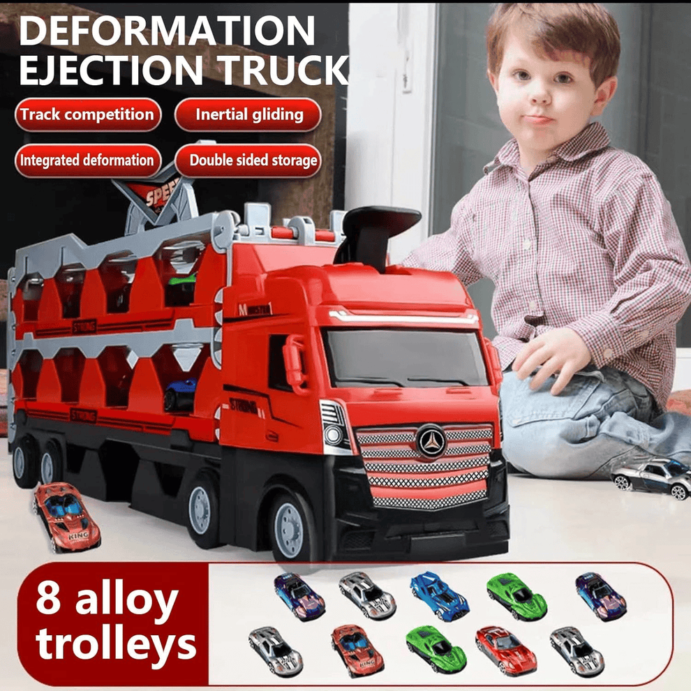 aldorian™-Catapulting Racing Track with Cars